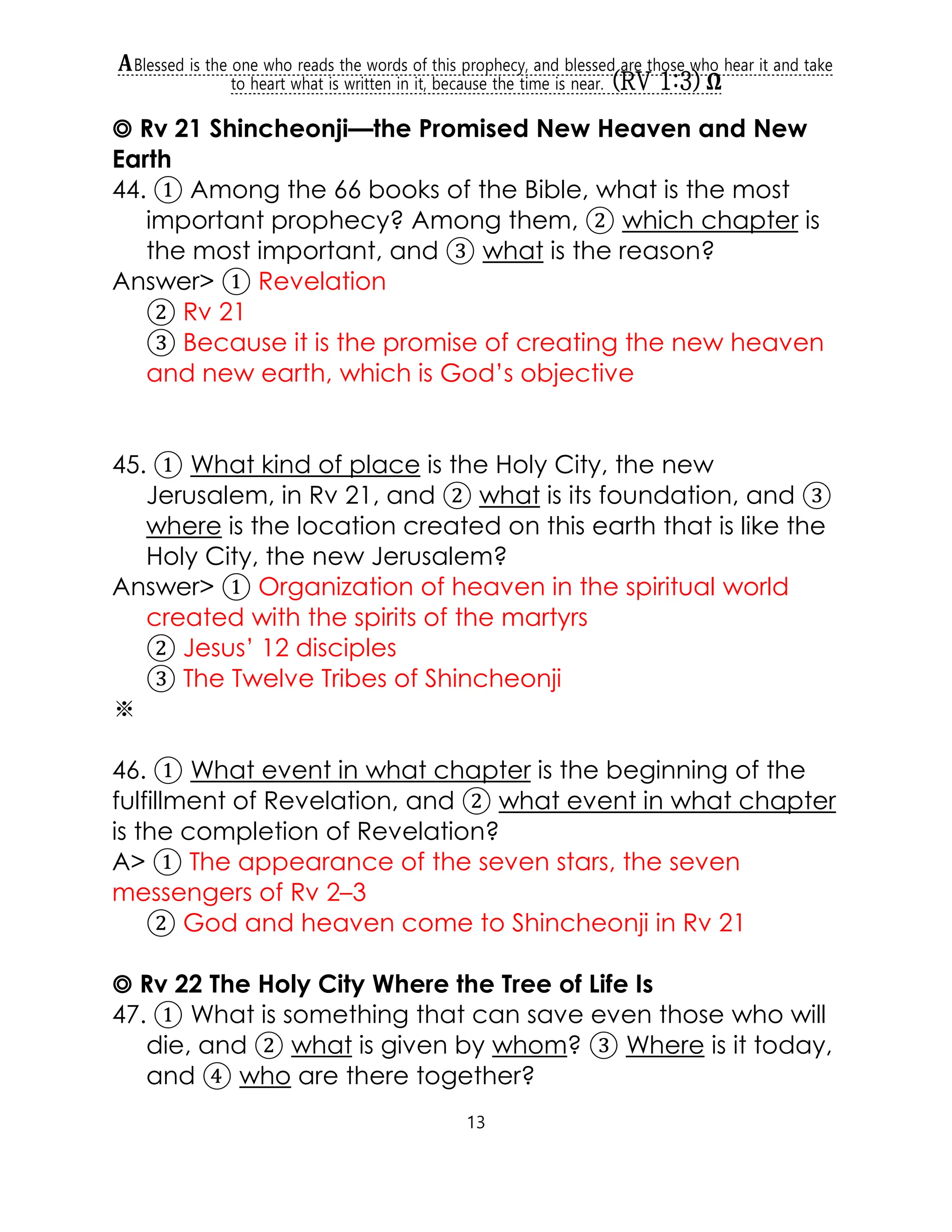 Revelation Exam Reviewer.pdf.............. | PDF