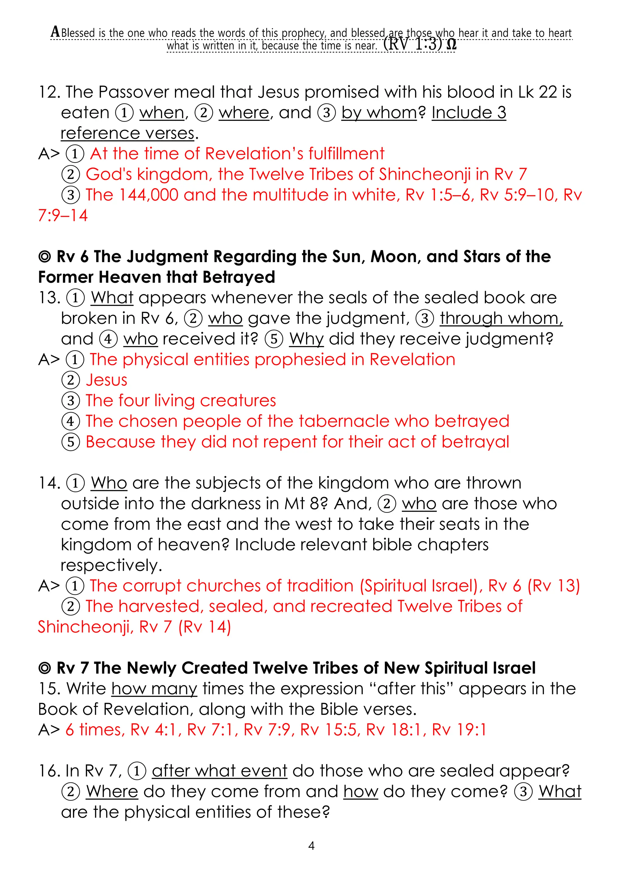 Revelation Exam Reviewer Pdf Pdf