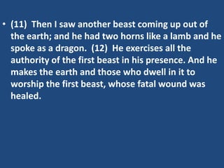 Revelation, Lesson 35, the False Prophet | PPT