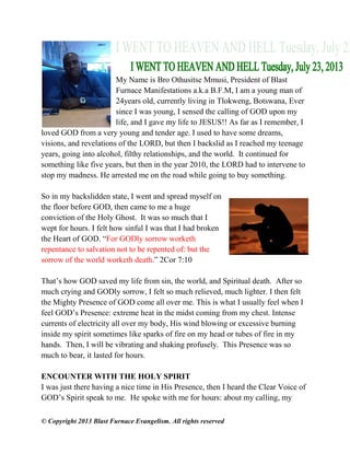 Revelation of heaven_and_hell_othusitse_ii (1) (1) | PDF