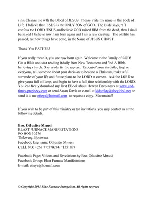 Revelation of heaven_and_hell_othusitse_ii (1) (1) | PDF