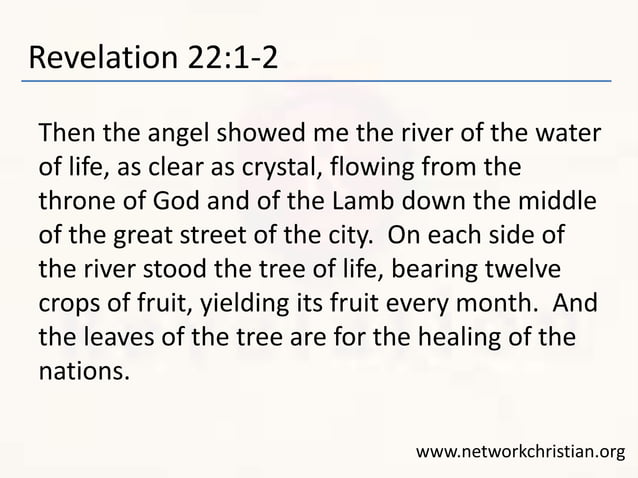 Revelation part 26 (amen. come, lord jesus revelation 22) | PPT