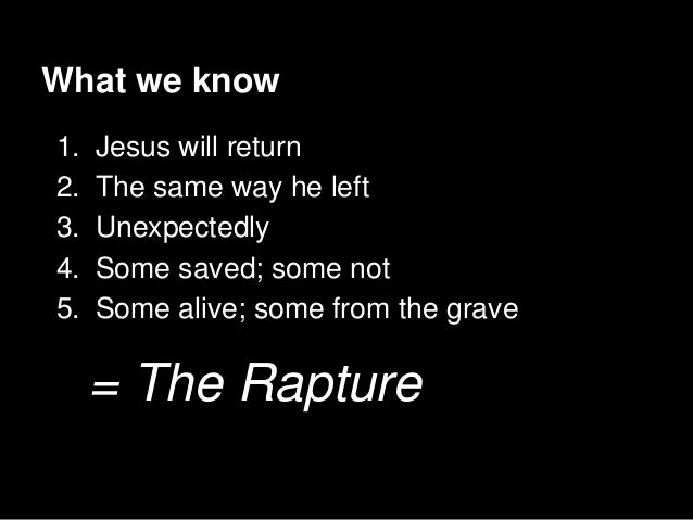 The Rapture