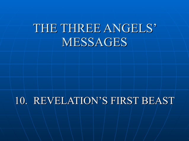 Revelations First Beast | PPT | Christianity | Religion & Spirituality
