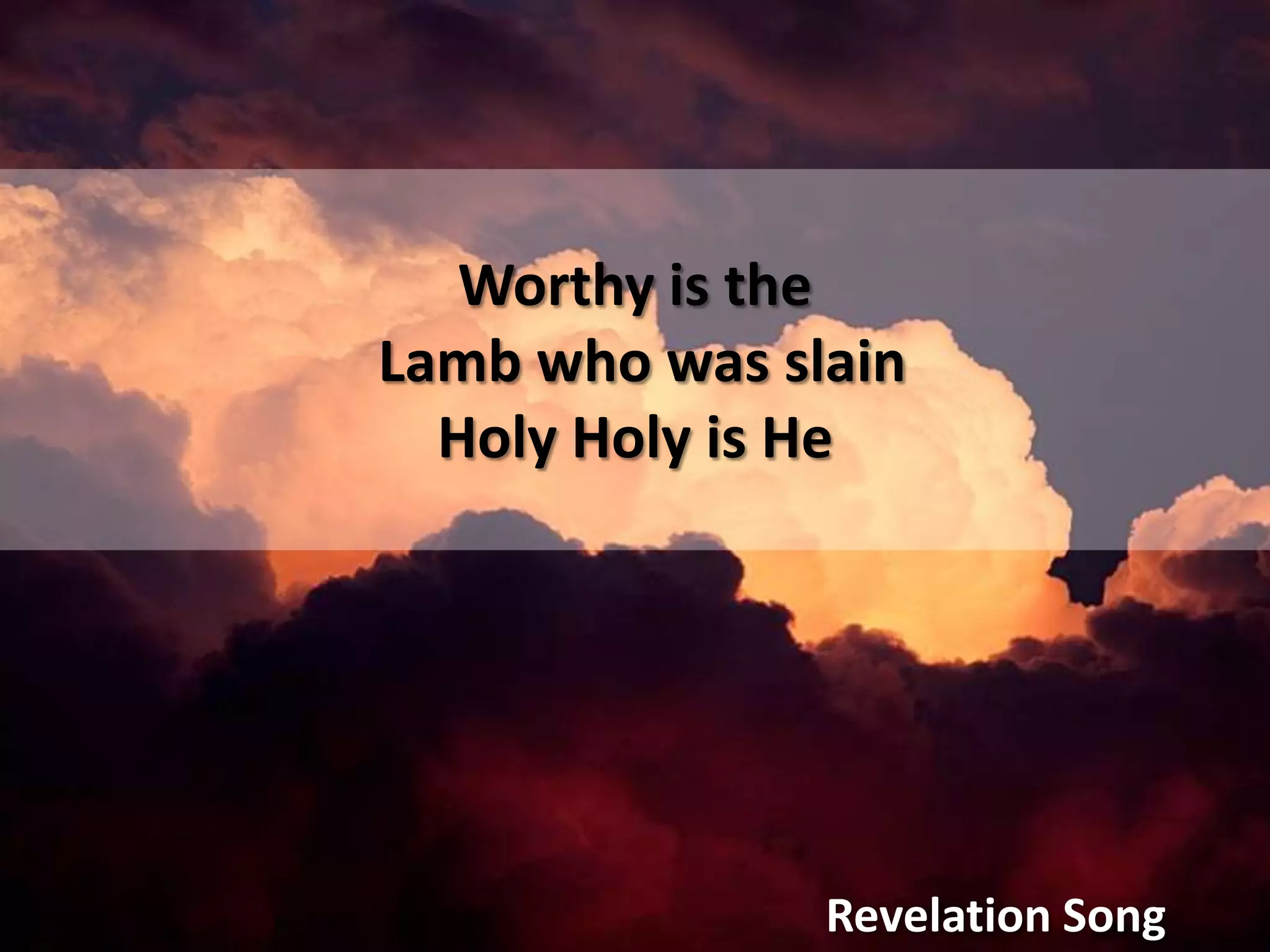 Revelation song | PPTX