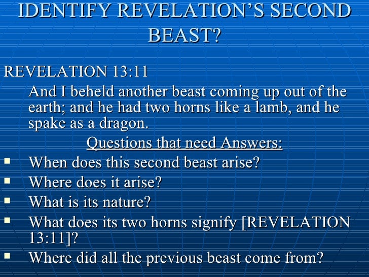 Revelations Second Beast