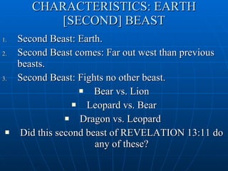 Revelations Second Beast | PPT