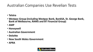 Revelian tests and how to ace them | PPT