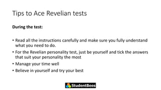 Revelian tests and how to ace them | PPT