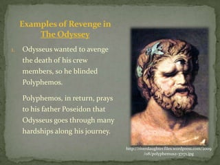 Revenge & justice in the odyssey | PPTX