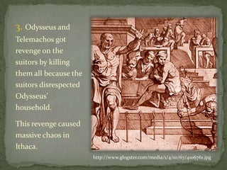 Revenge & justice in the odyssey | PPTX