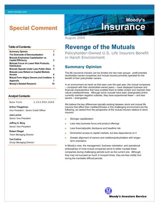 Revenge Of The Mutuals | PDF