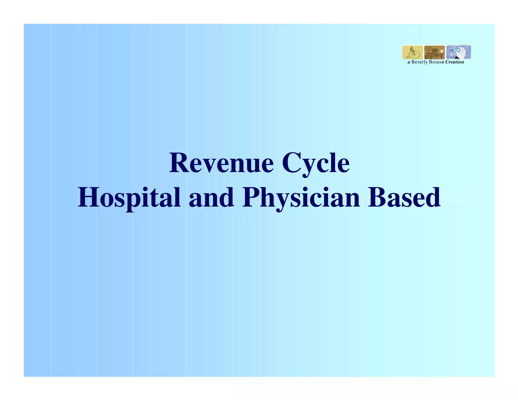 Revenue Cycle Training | PDF