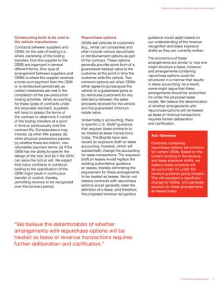 Revenue recognition-auto-industry | PDF