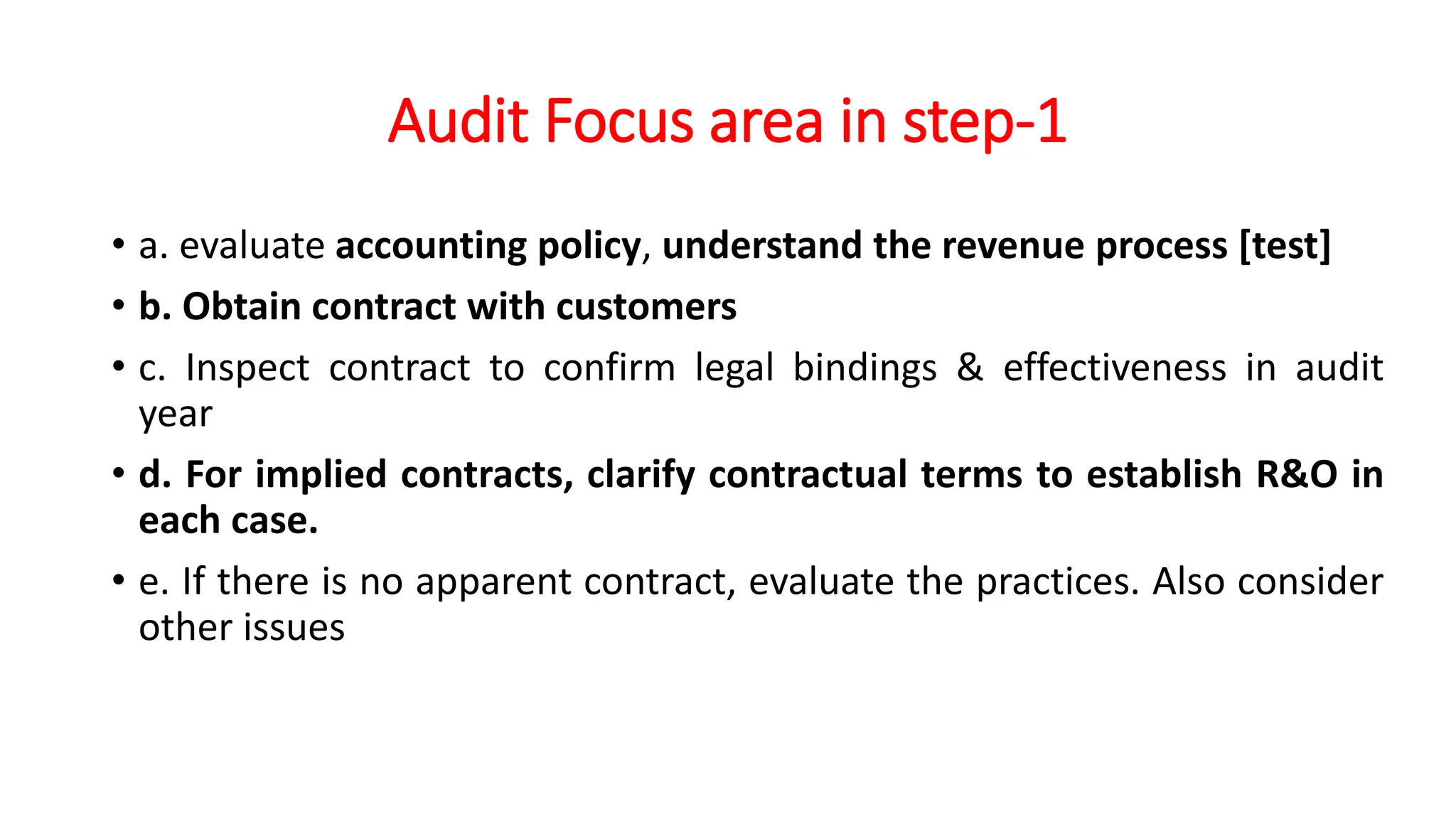 Revenue accounting & audit - Shared.pptx | Business Accounting ...