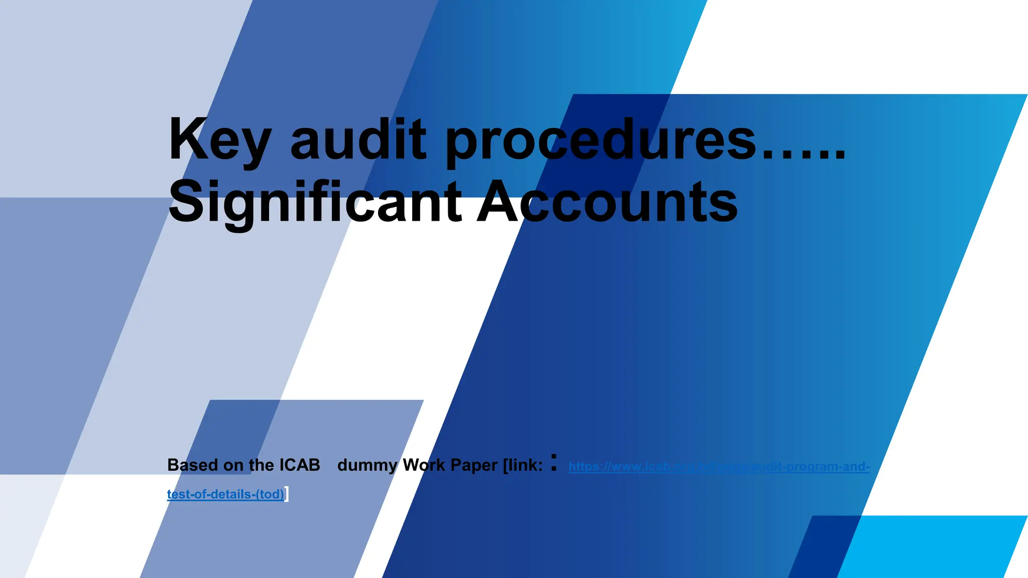 Revenue accounting & audit - Shared.pptx | Business Accounting ...