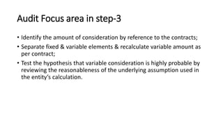 Revenue accounting & audit - Shared.pptx | Business Accounting ...