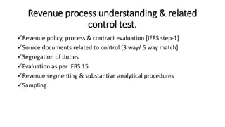 Revenue accounting & audit - Shared.pptx | Business Accounting ...