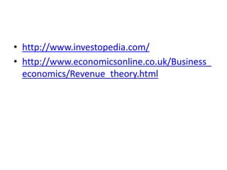 Revenue and profit | PPTX