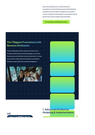 Revenue Attribution SolutionsVALiNTRY360 | PDF