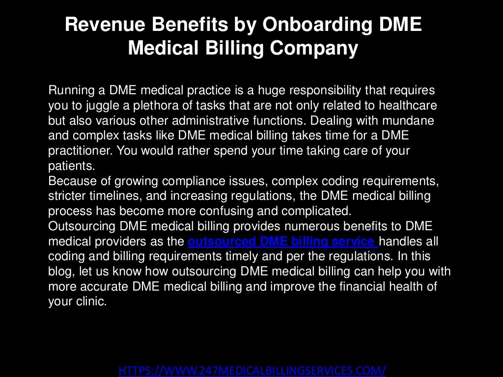 Revenue Benefits by Onboarding DME Medical Billing Company.pdf
