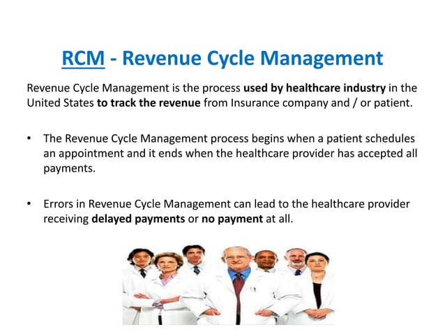 Revenue cycle rcm | PPTX | Health Insurance | Insurance