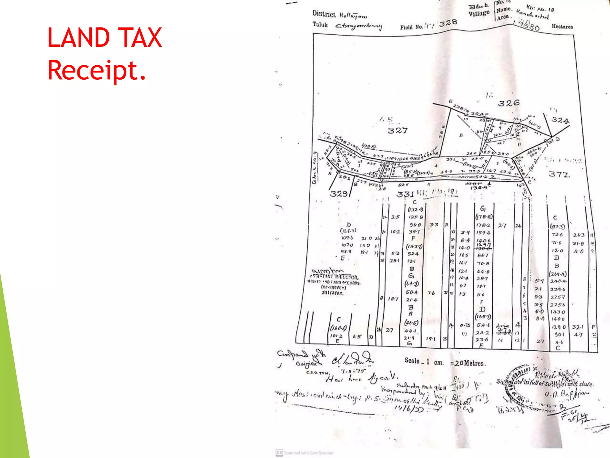 History of Kerala Land revenue department - James Joseph Adhikarathil ...