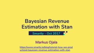 Bayesian Revenue Estimation with Stan | PDF