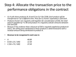Revenue from contracts with customers | PPTX