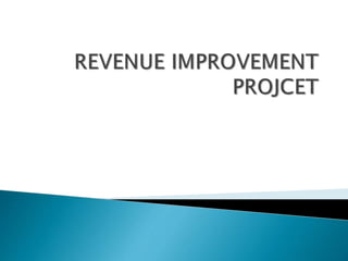 Revenue Improvement Project | PPT