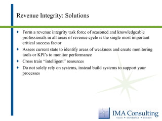 Revenue Integrity Black Holes | PPT