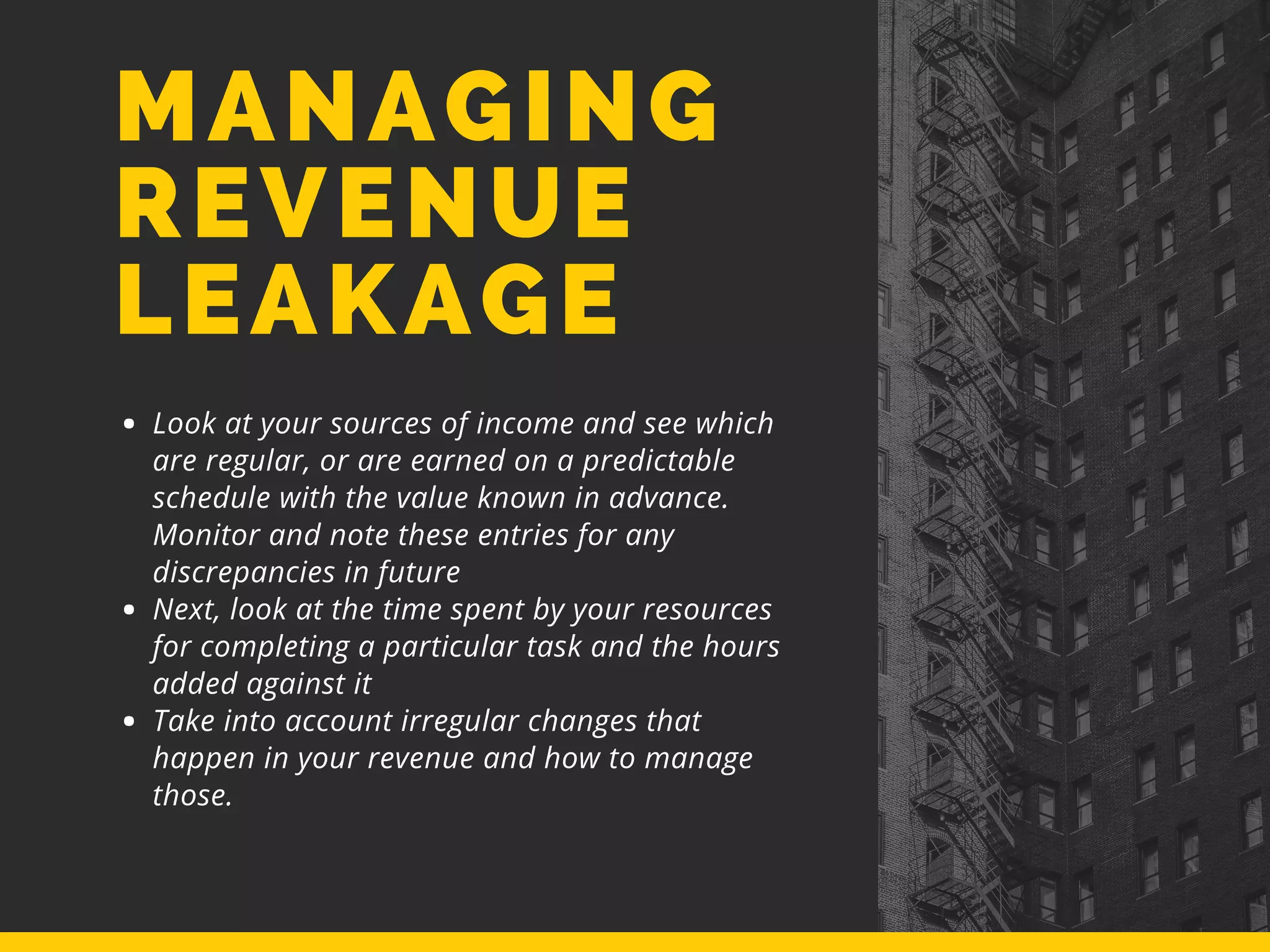 Revenue leakgage: Gaps & Solutions | PDF