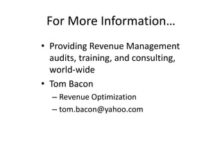 Revenue mis management | PPT
