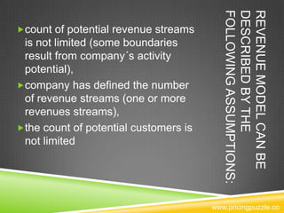 Revenue model | PPTX