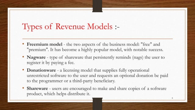 What is Revenue model? | PPTX | Business | Business and Finance