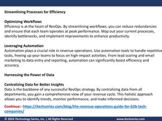 Revenue Operations Guide for B2B Tech Companies | PPT