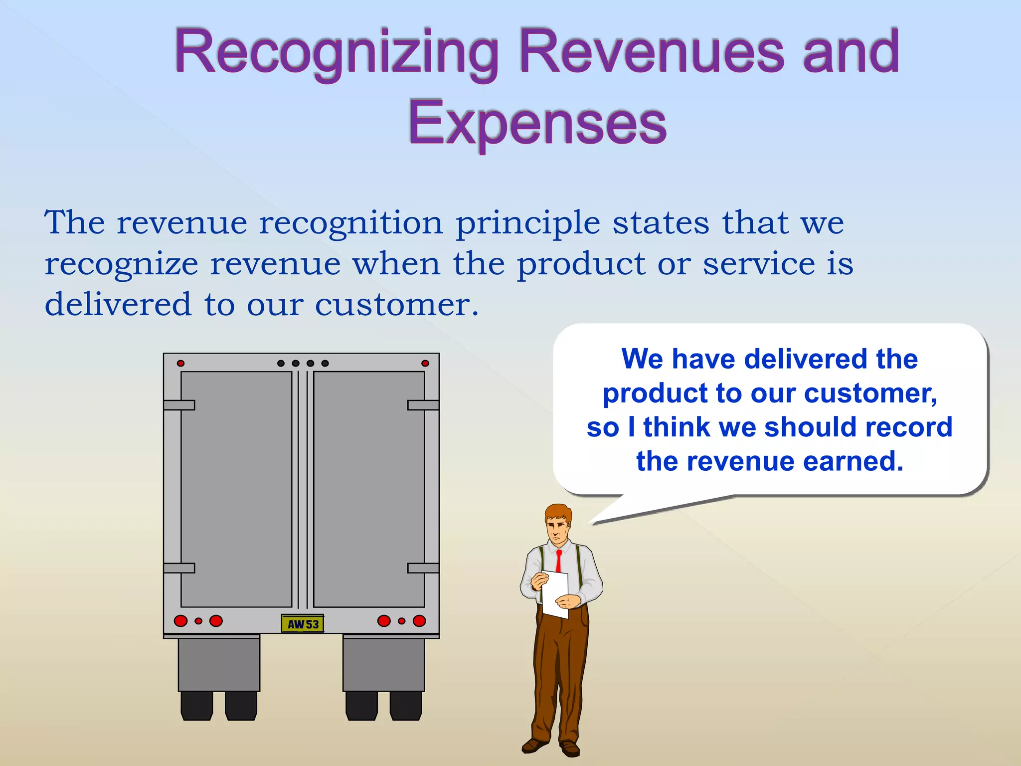 Revenue recognition and matching principle | PPTX
