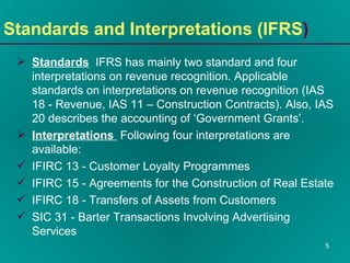 Comparison of IFRS, India GAAP & USGAAP (Revenue Recogniation) by Yash ...