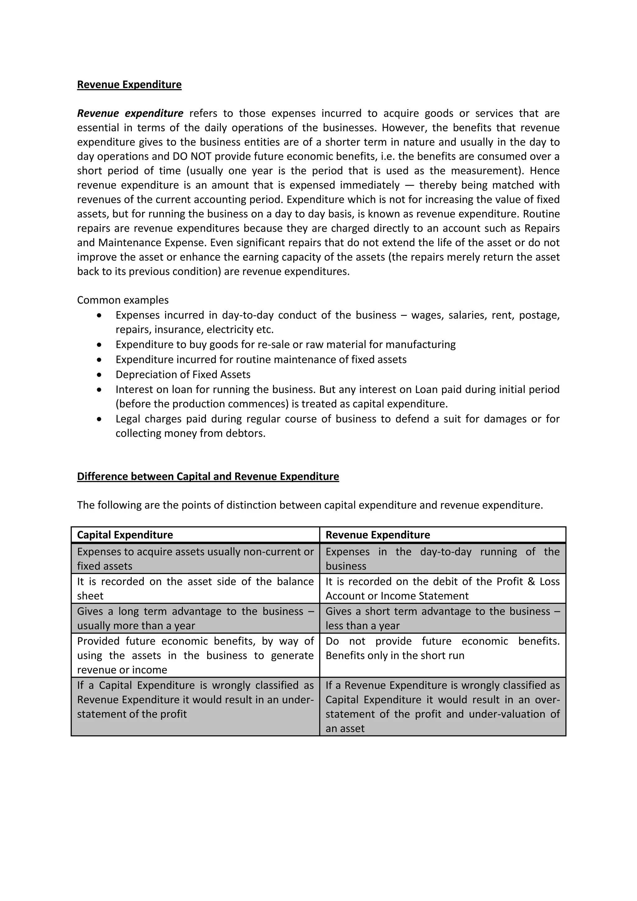 Revenue recognition & management revenue vss capital | PDF