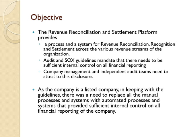 Revenue Reconciliation System | PDF