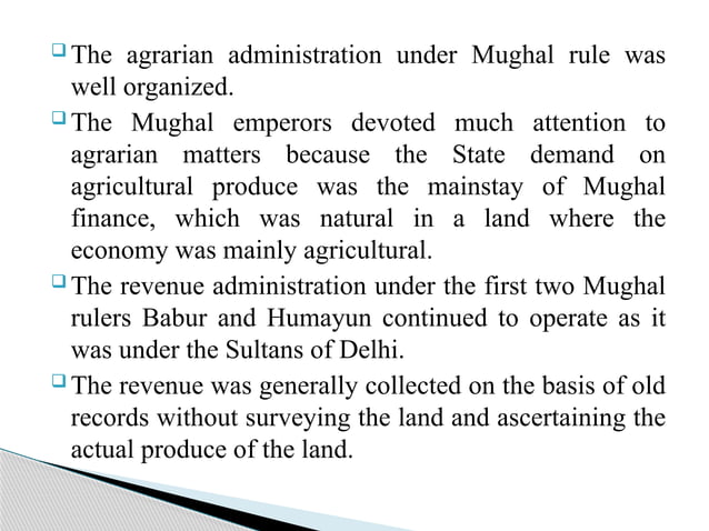 REVENUE REFORMS OF AKBAR.pptx........... | PPTX