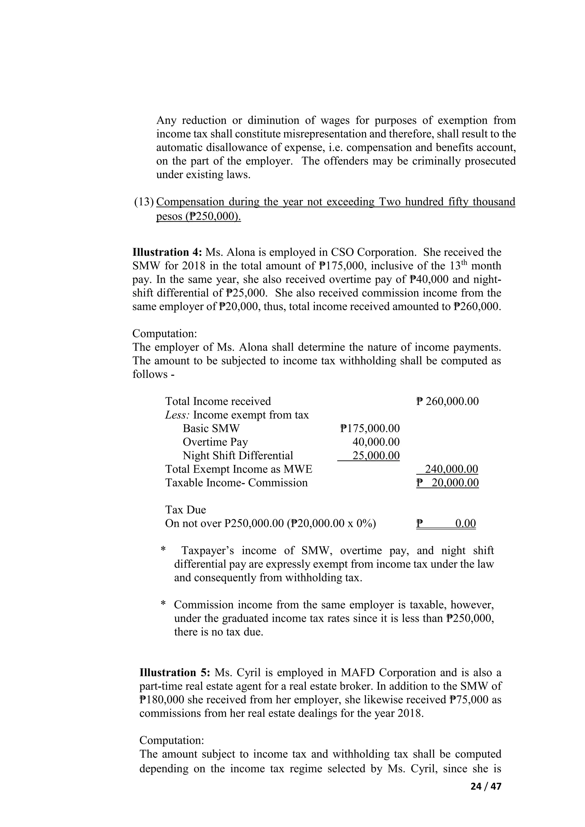 Revenue regulations no. 11 2018,(train law) relative to withholding of ...