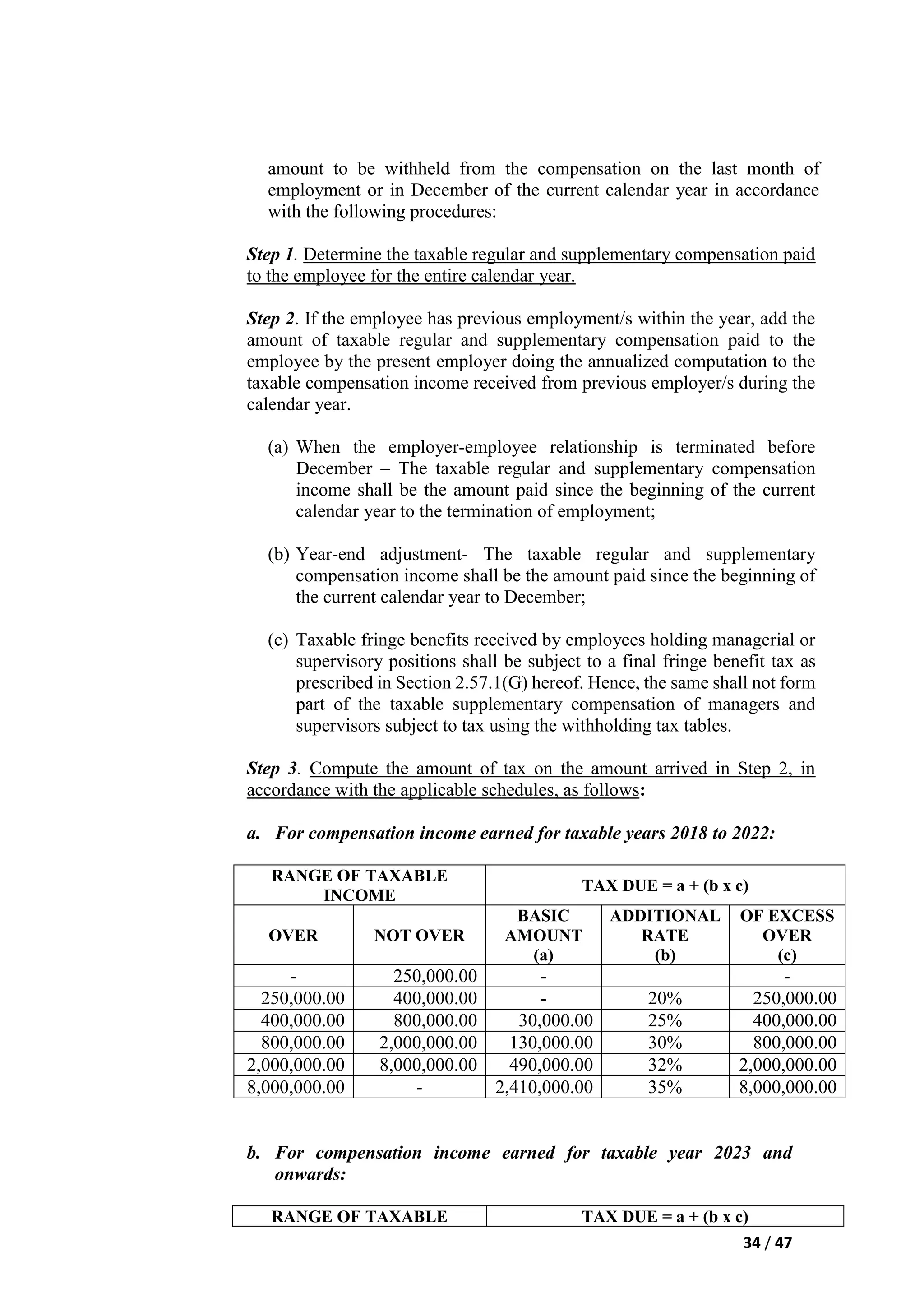 Revenue regulations no. 11 2018,(train law) relative to withholding of ...