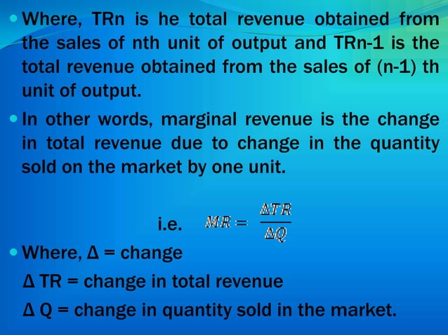 Revenues and revenue curves | PPTX