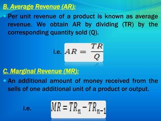 Average Revenue Formula