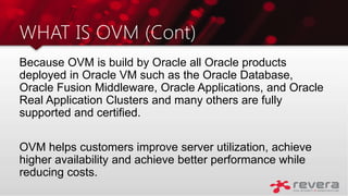 Why Use Oracle VM for Oracle Databases? Revera Presentation | PPT