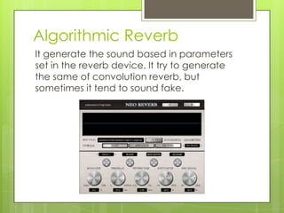 Reverbs | PPT