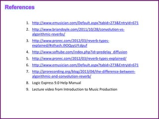 Reverb w5 imp_2 | PPT