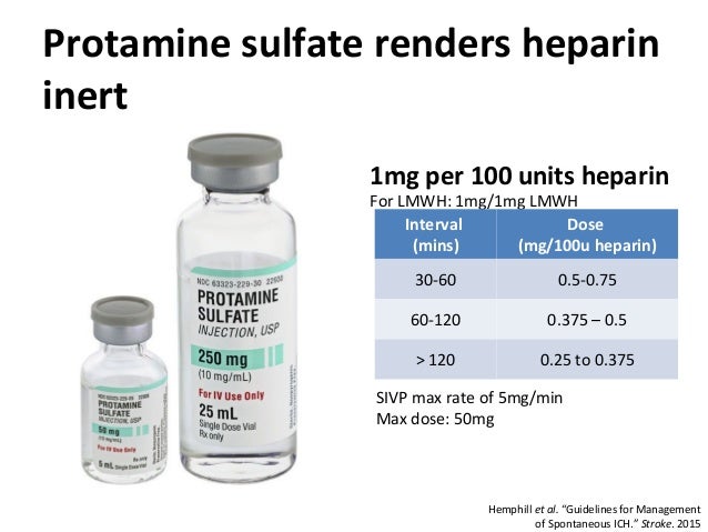 Reversal of Anticoagulation in Intracerebral Hemorrhage
