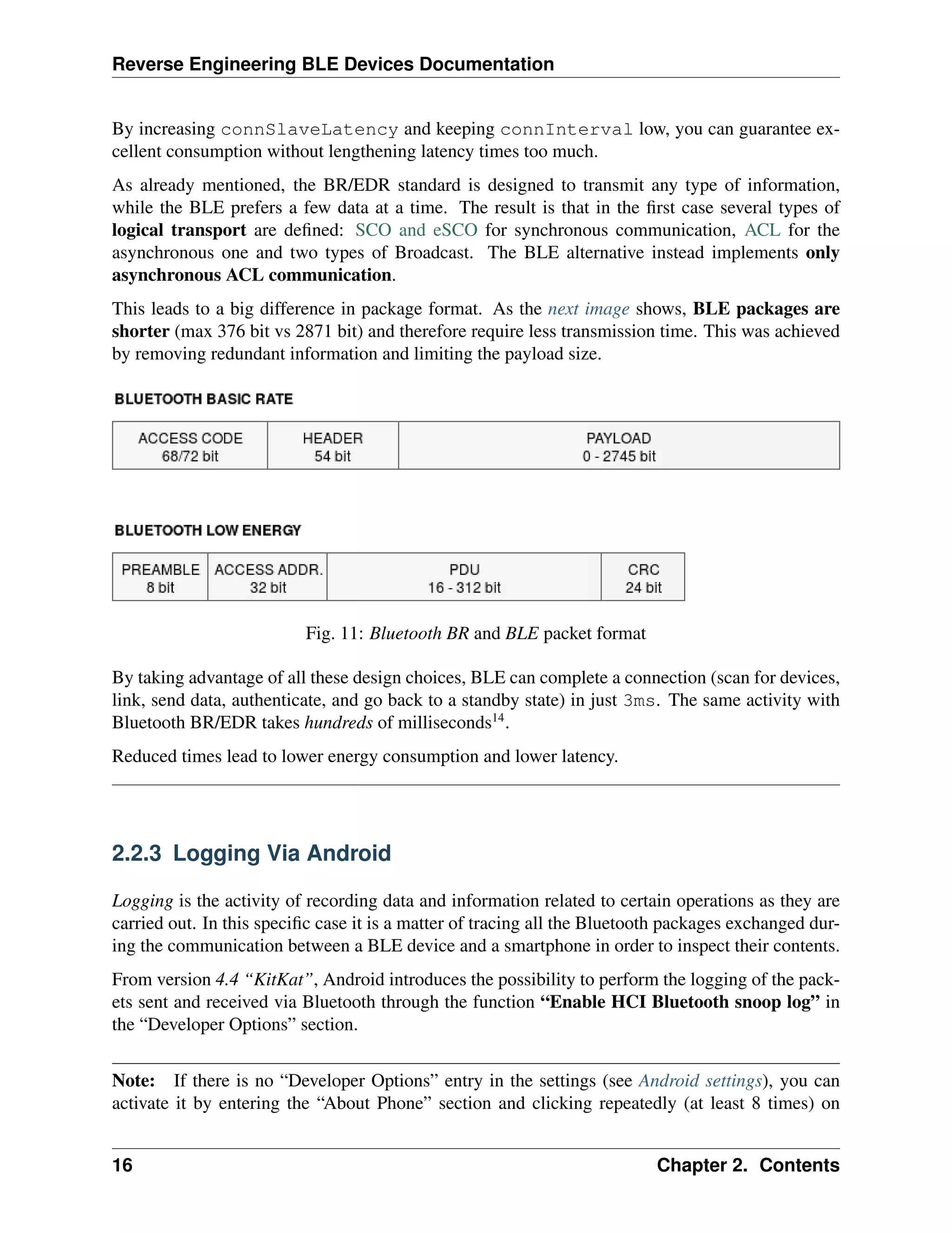 Reverse Engineering BLE Devices Documentation | PDF